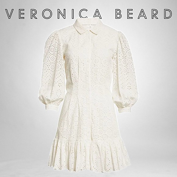Veronica Beard | Dresses | New Kylan White Dress By Veronica Beard ...